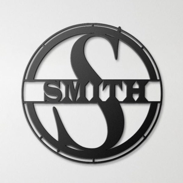 Custom Metal Gate Signs - Etsy