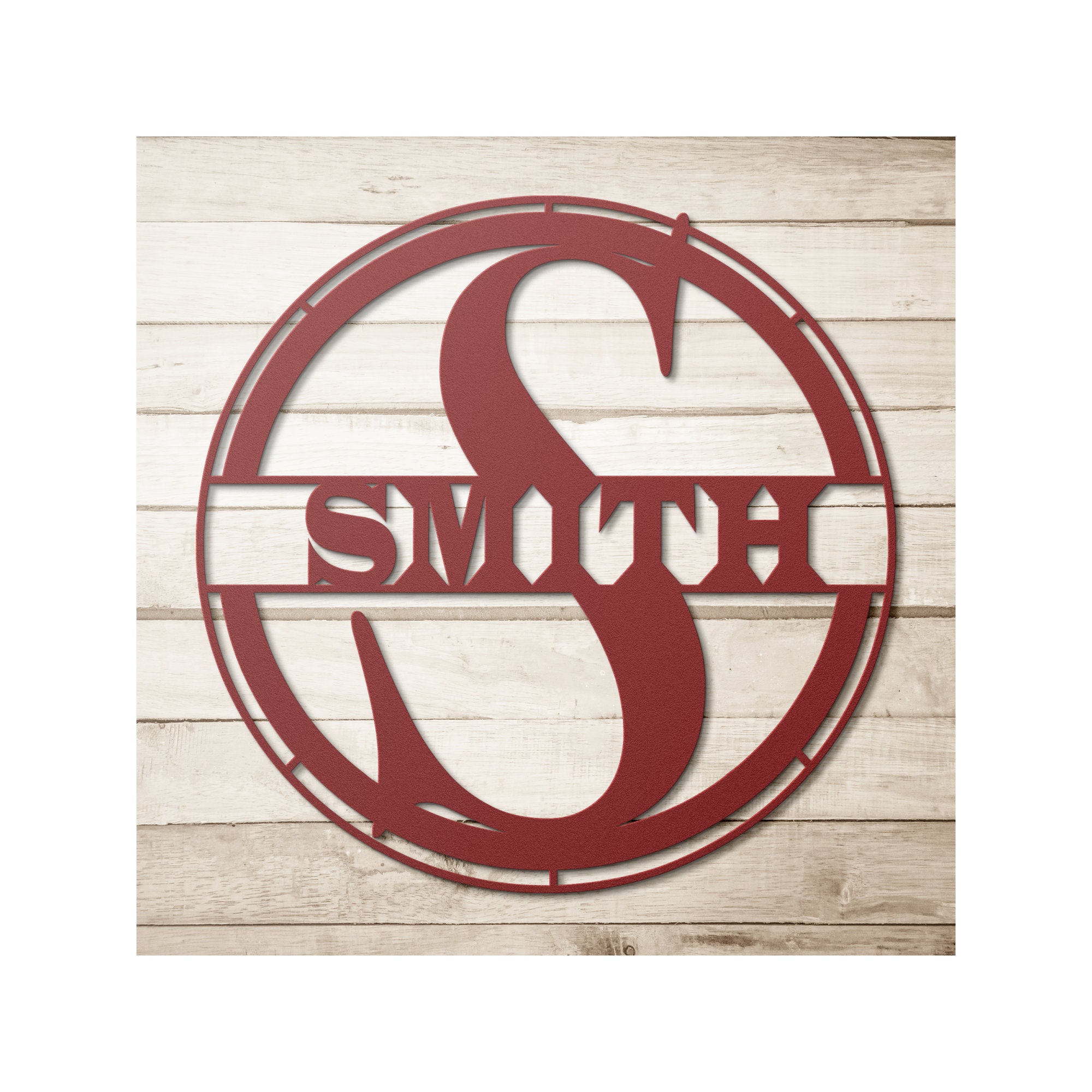 Custom Gate Sign Metal / Monogram Sign / Custom Welcome Sign - Etsy