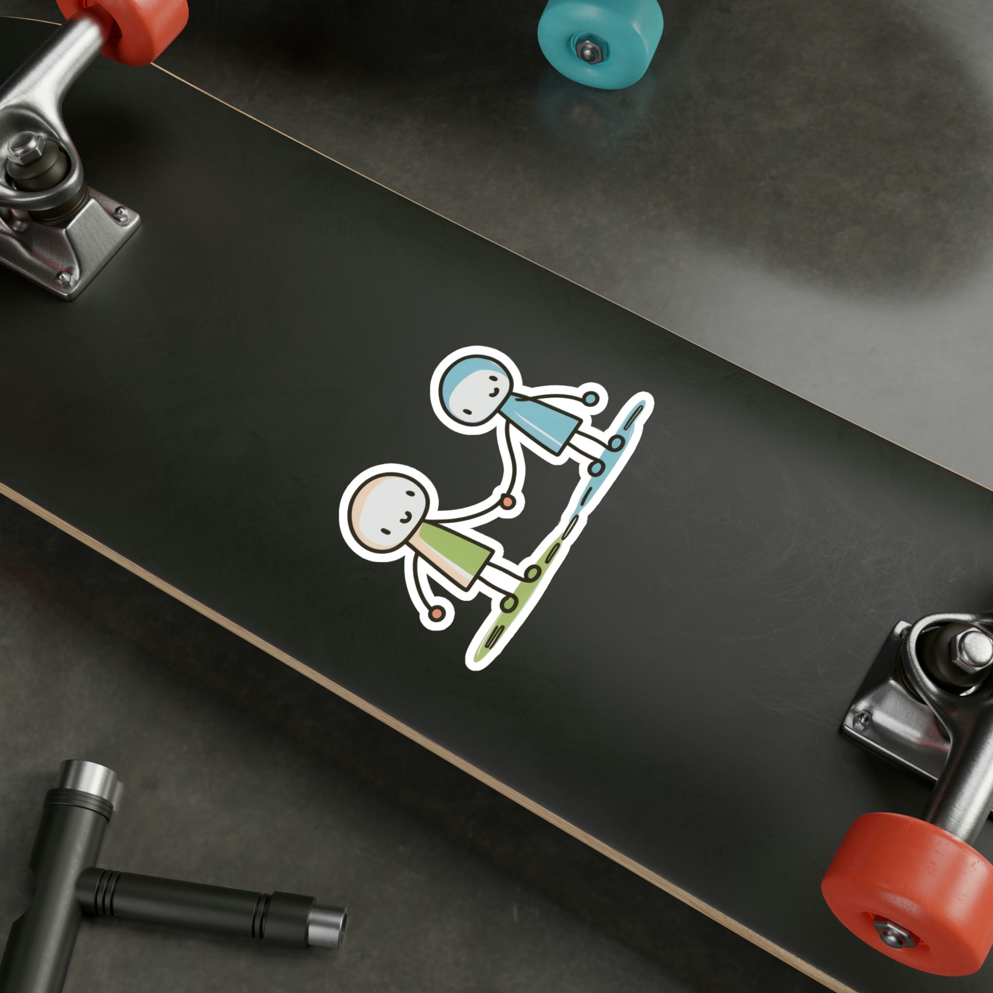 2 Friends Holding Hands Sticker / Unity Sticker / Friendship Sticker ...