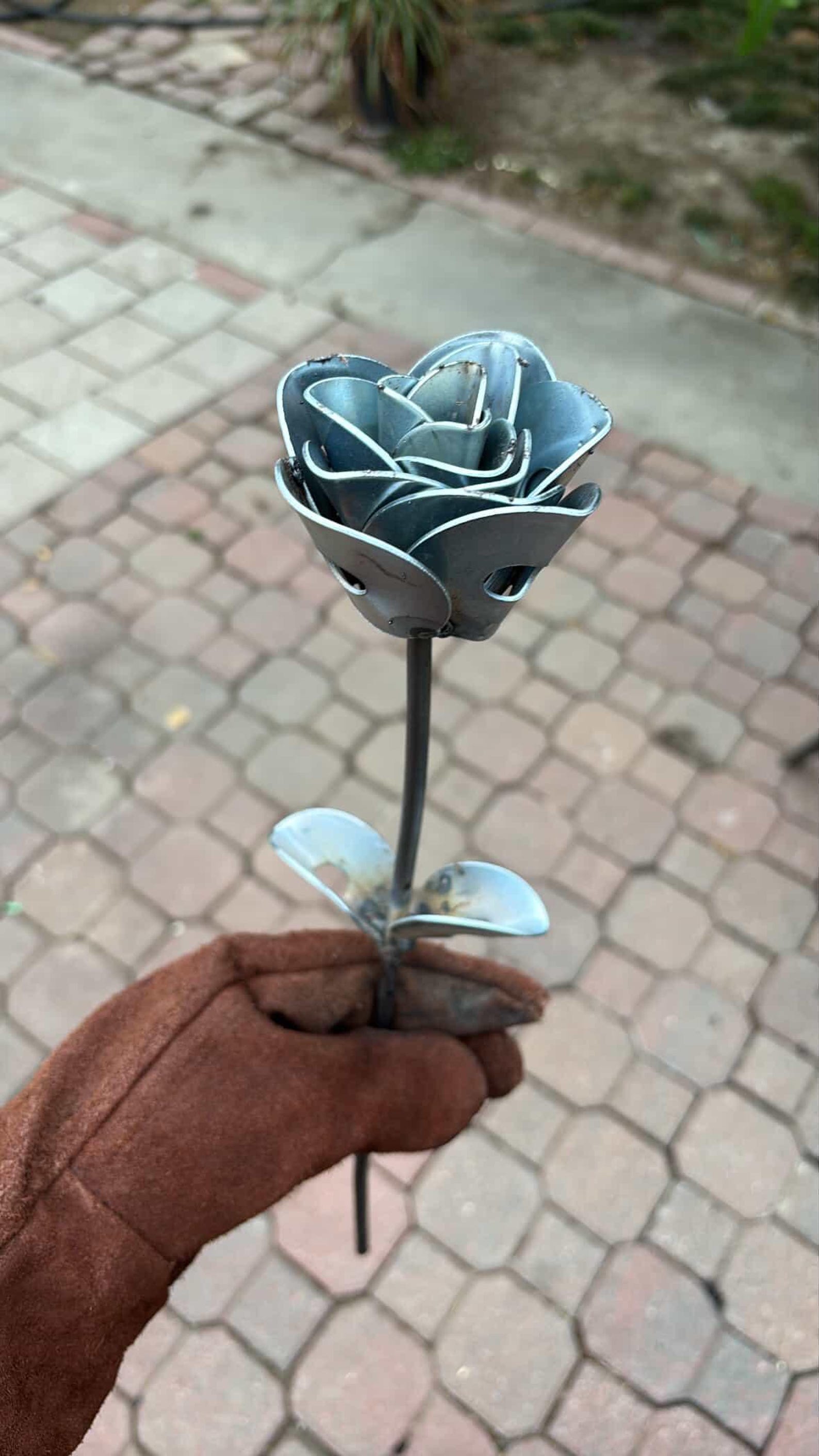 DIY Metal Roses // Metal Roses Kit // DIY Welded Kit // Stems Included ...
