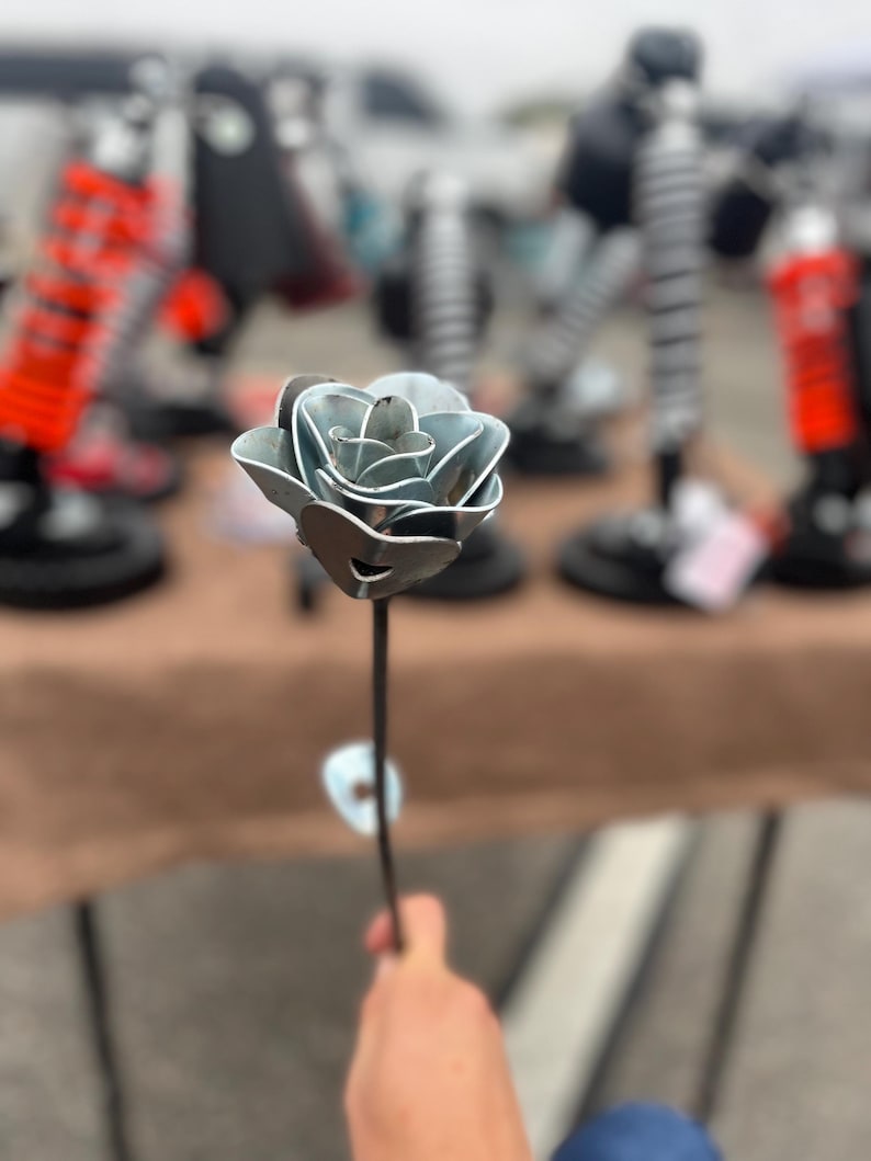 DIY Metal Roses // Metal Roses Kit // DIY Welded Kit // Stems Included ...