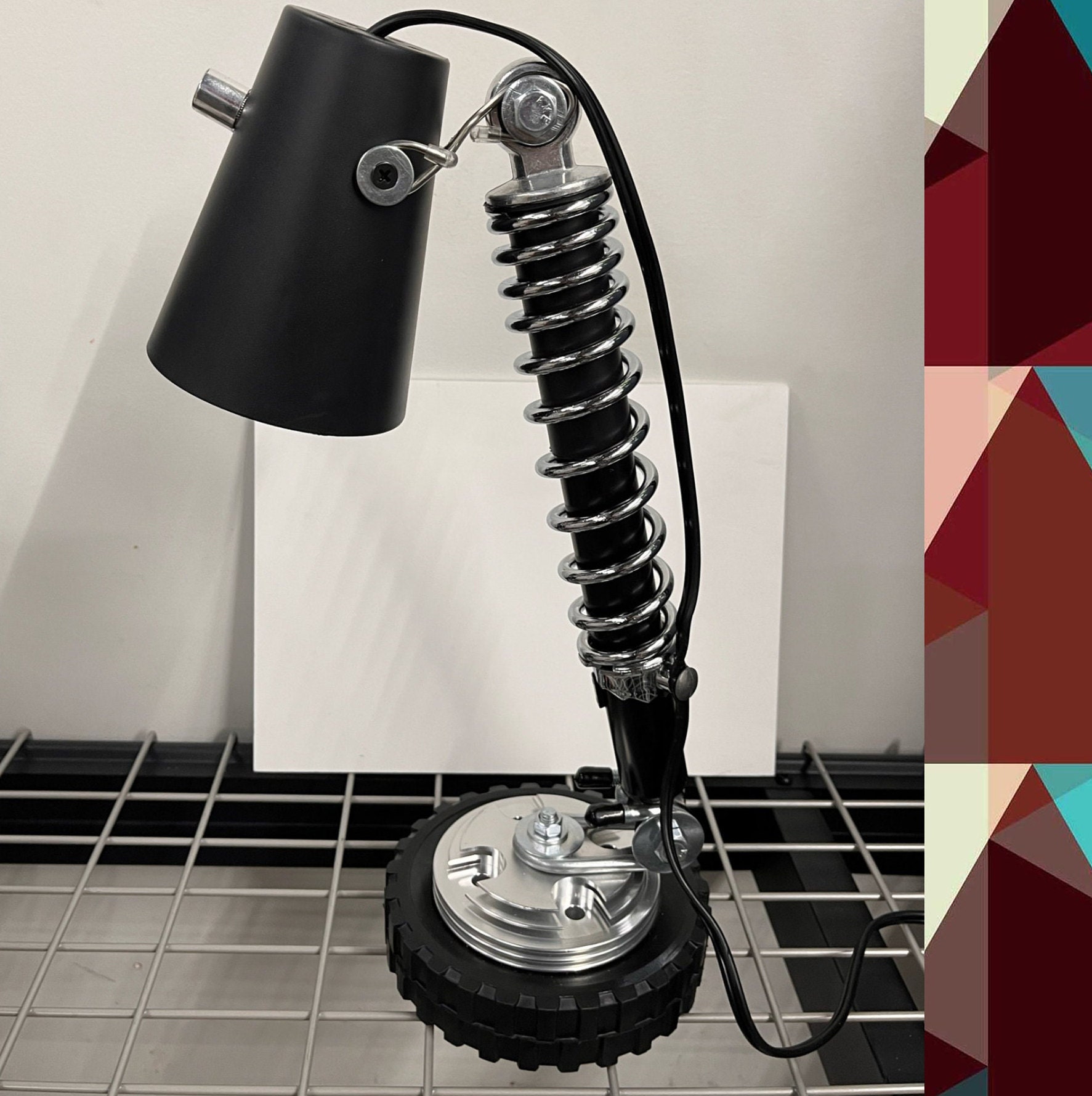 Hi- Performance Desk Lamp Based on Car/ Shock Absorber Lamp/ Car Parts ...