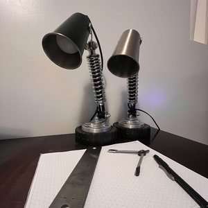 Rustic Lamp Made From Car Parts - Etsy