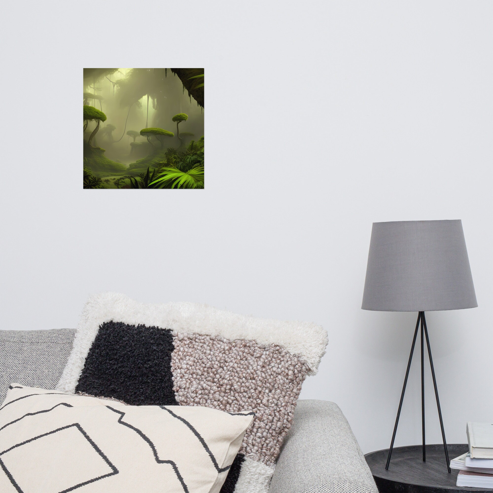 Alien Rainforest Poster - Etsy