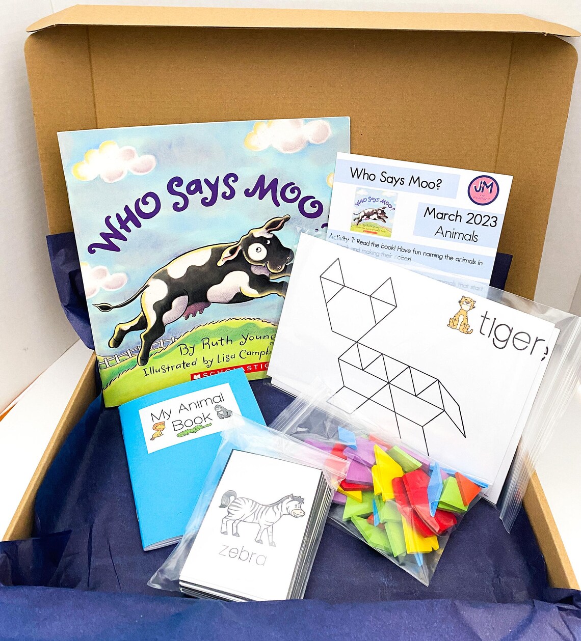 Subscription Box for Kids! - Book, Crafts, Educational Activities - Etsy