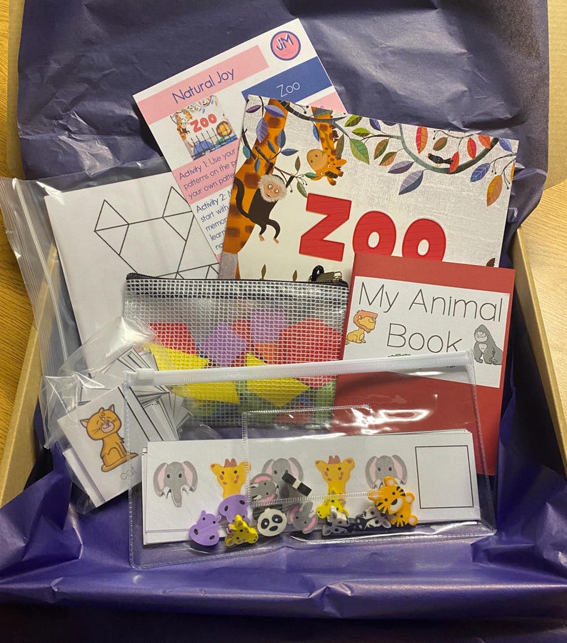 Subscription Box for Kids! - Book, Crafts, Educational Activities - Etsy