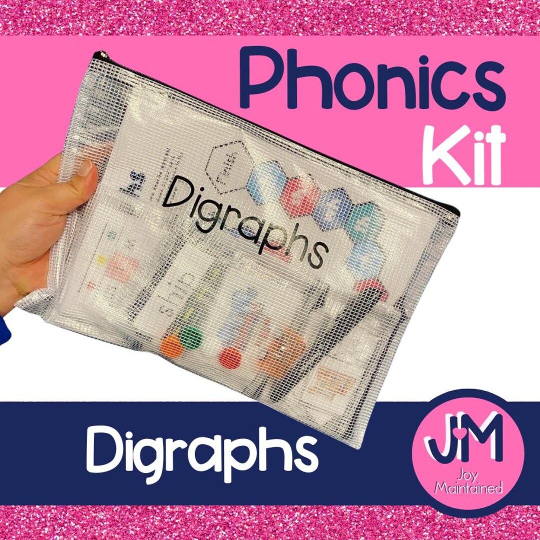 Digraph Practice Kit - Hands-on Reusable Phonics Practice - Workbook ...