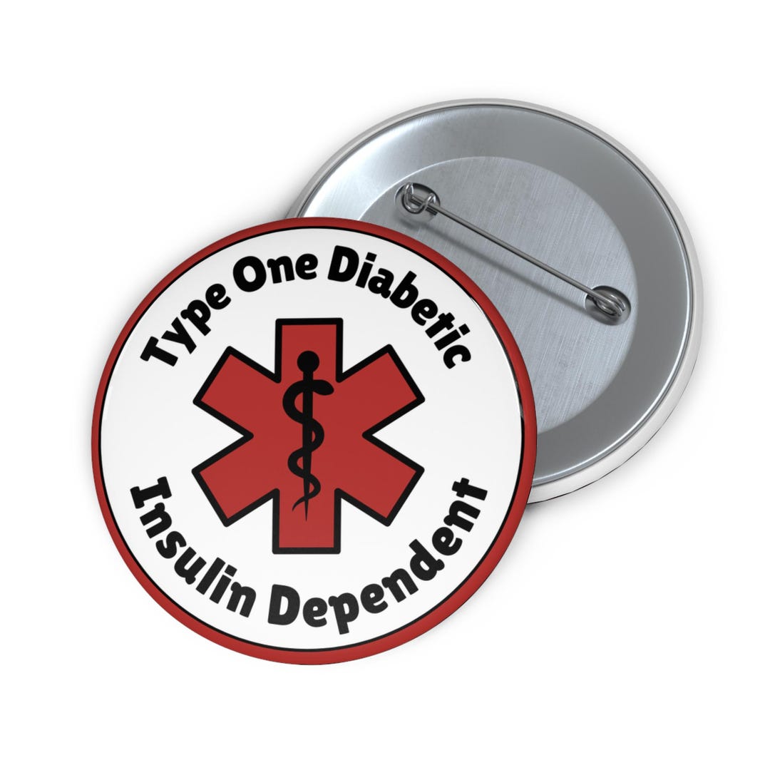 Insulin Dependent Pin - Etsy