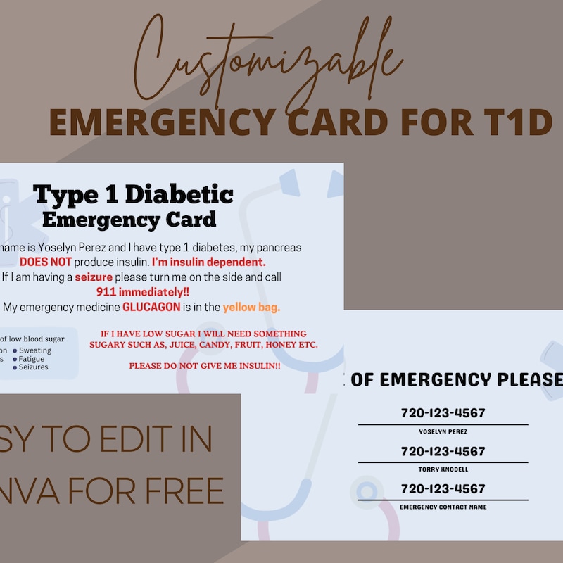 Type 1 Diabetes - Etsy