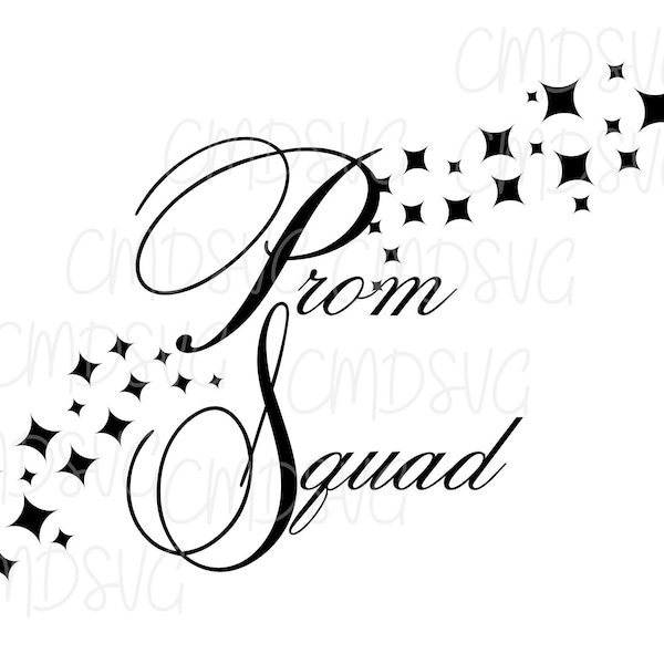 Prom Squad Svg - Etsy