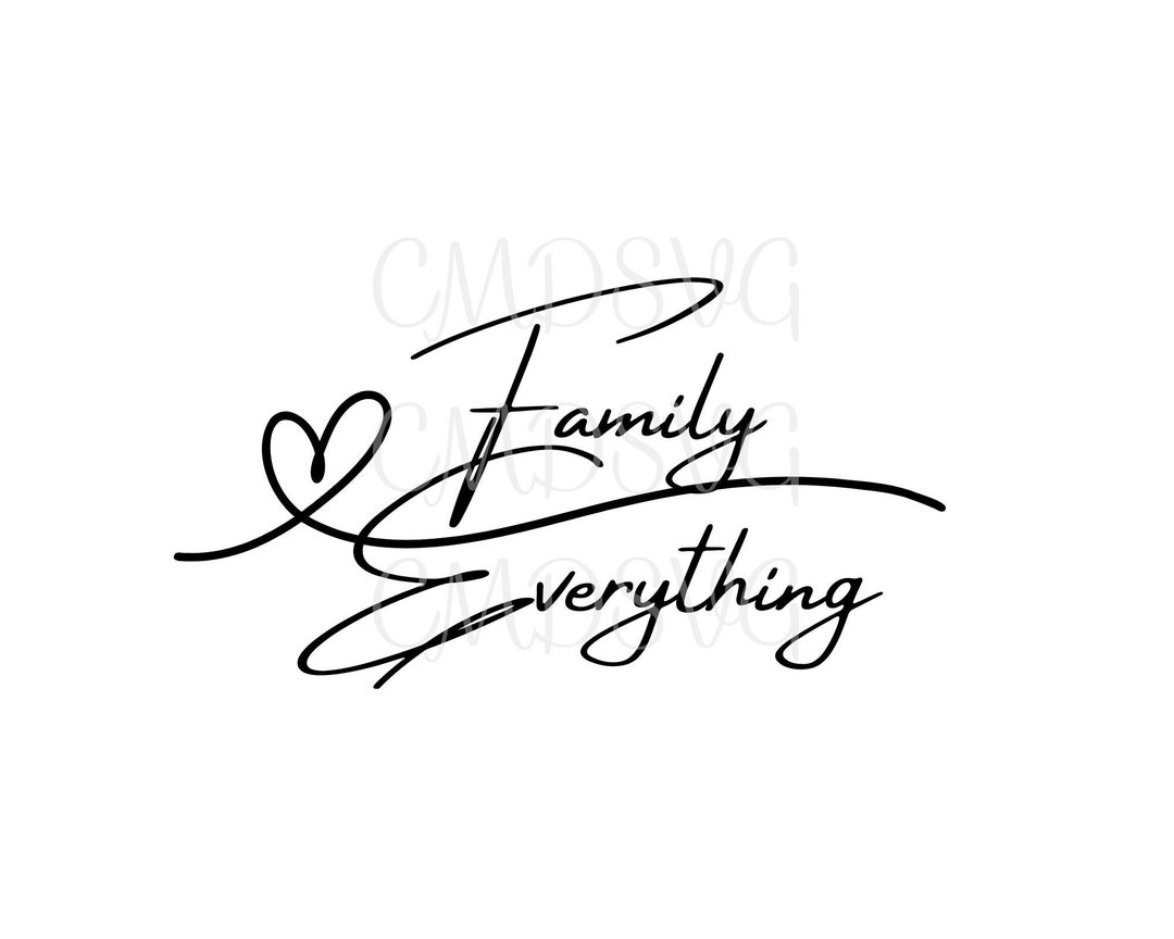 Family Over Everything Svg Png Jpg Reunion - Etsy