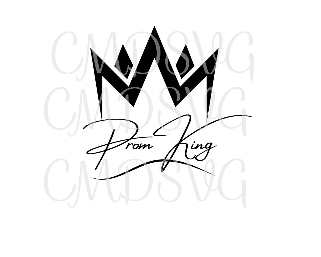 Prom King Svg Png Jpg Prom Night - Etsy