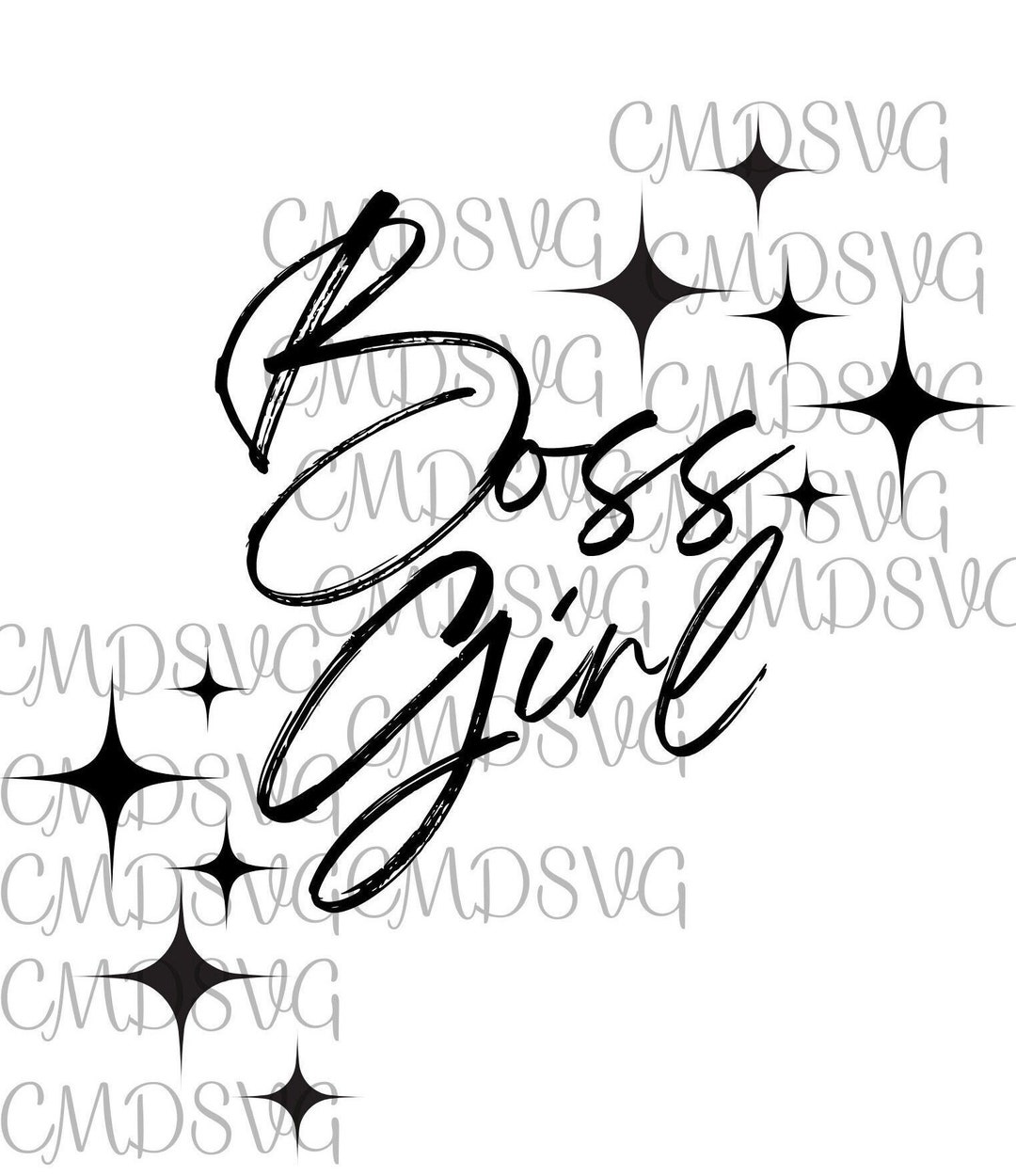 Boss Girl Svg Png Girl Power Strong Girl Etsy