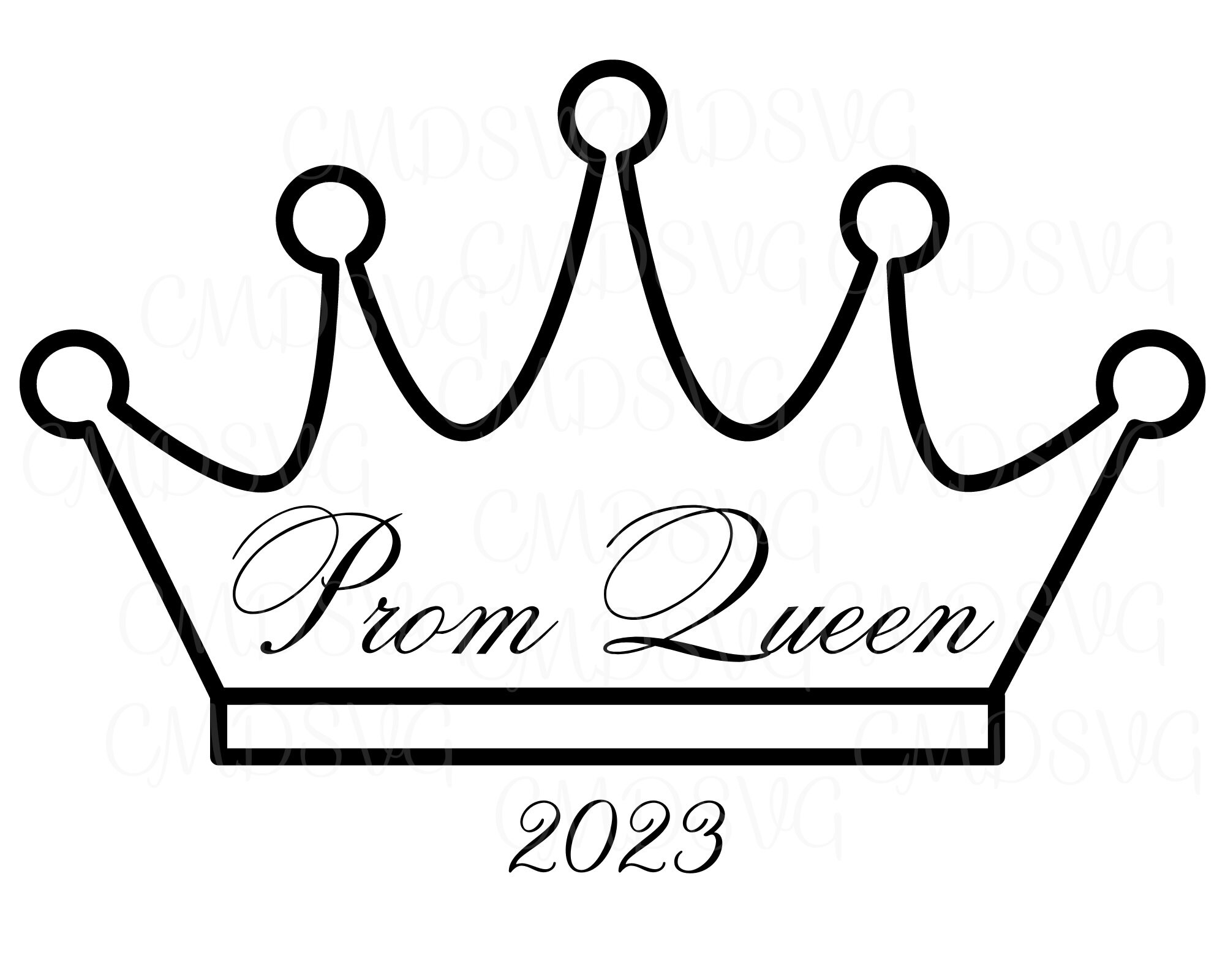 Prom King Silhouette