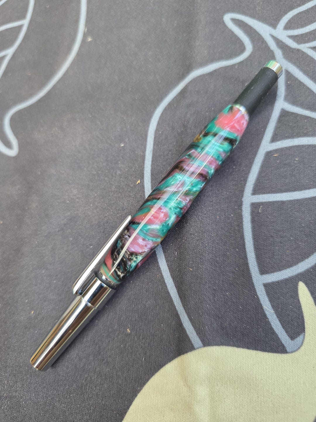 Acrylic Abalone Stik Pen - Etsy