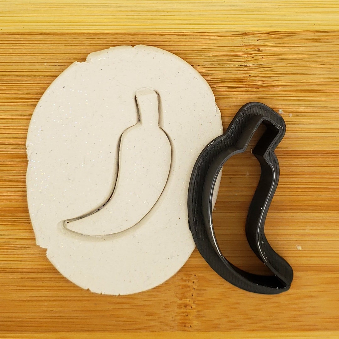 Chili Pepper Shaped Plastic Cookie Cutter - Food Cookie Cutter ...