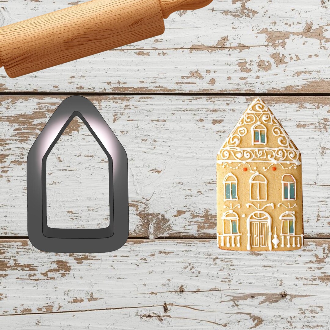 Building Shaped Plastic Cookie Cutter #1 - Etsy