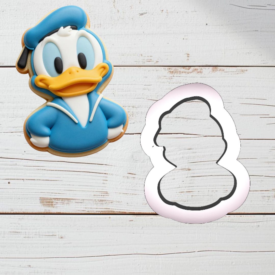 Donald Duck Cookie Cutter - Etsy