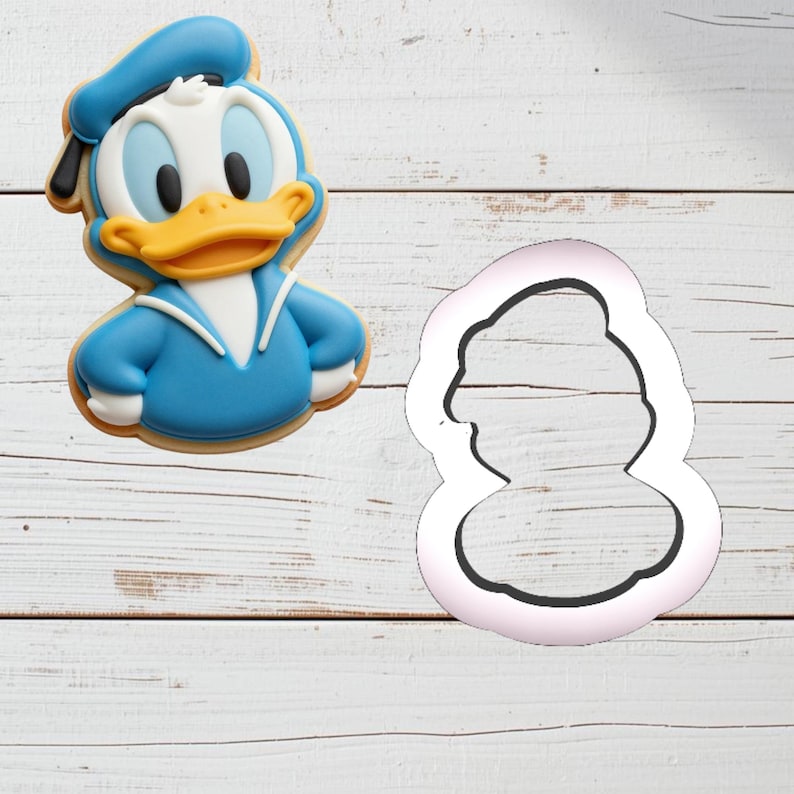 Donald Duck Cookie Cutter - Etsy
