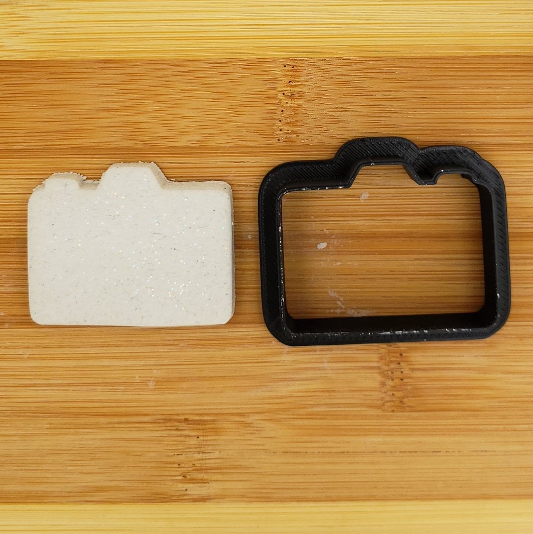 Camera Shaped Plastic Cookie Cutter Polymer Clay Cutter Fondant Cutter ...