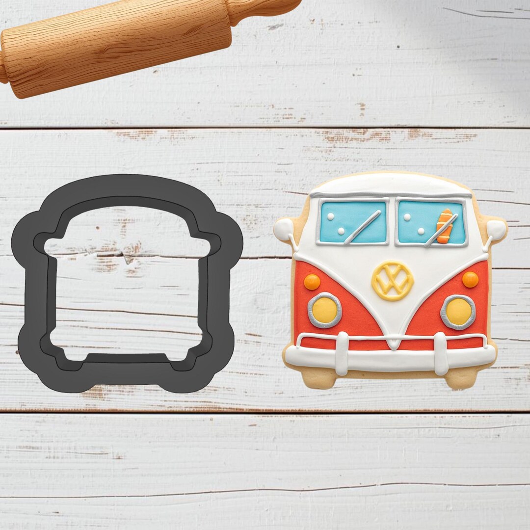 Beach Bus Shaped Plastic Cookie Cutter - Etsy