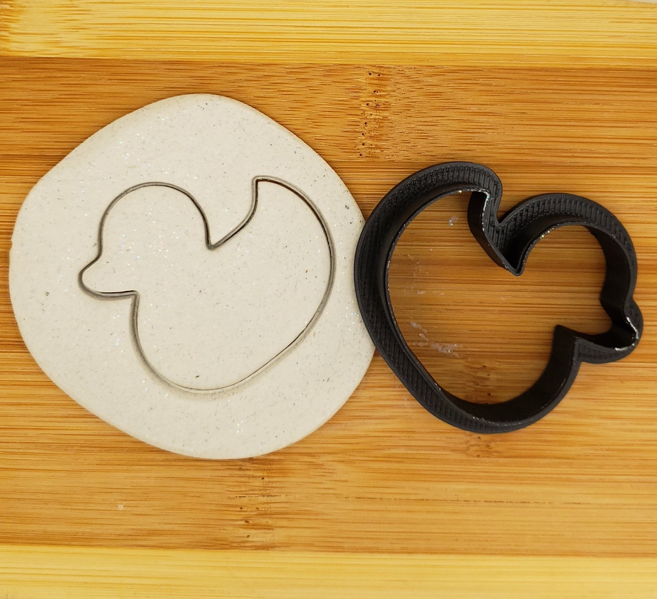 Rubber Duck Shaped Plastic Cookie Cutter Polymer Clay Cutter - Etsy