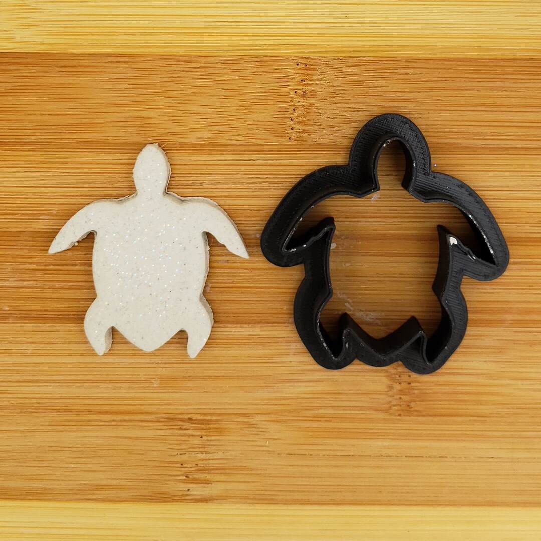 Sea Turtle Shaped Plastic Cookie Cutter Polymer Clay Cutter Fondant ...