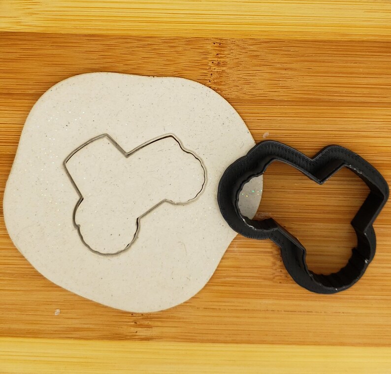 Tractor Shaped Plastic Cookie Cutter - Polymer Clay Cutter - Fondant ...