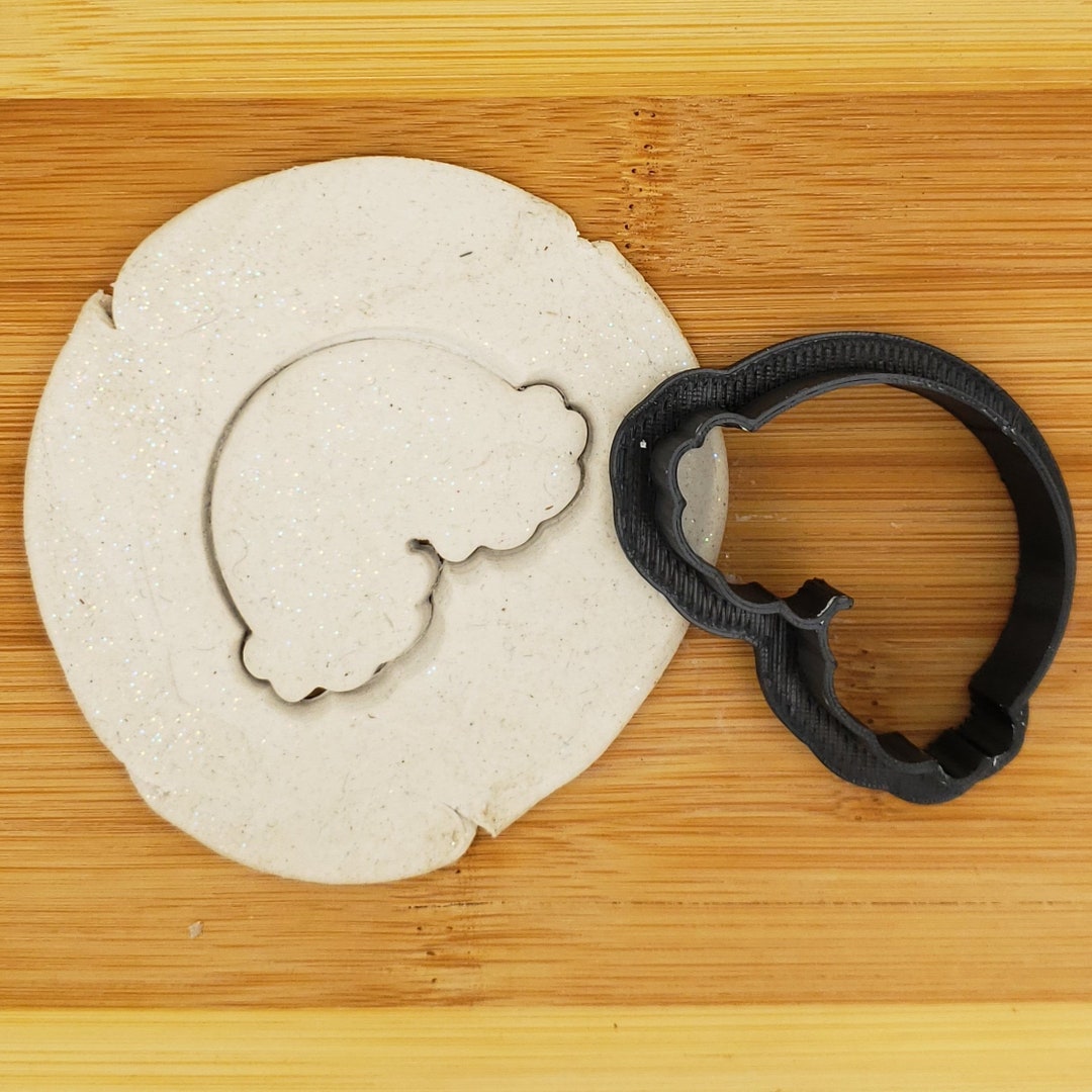 Rainbow With Clouds Shaped Plastic Cookie Cutter - Polymer Clay Cutter ...