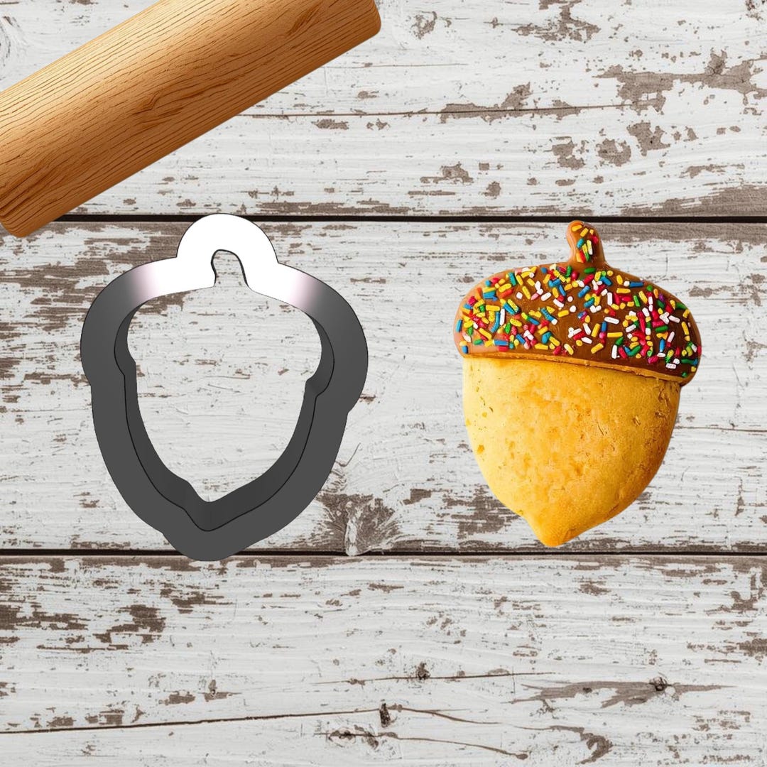Acorn Shaped Cookie Cutter - Etsy