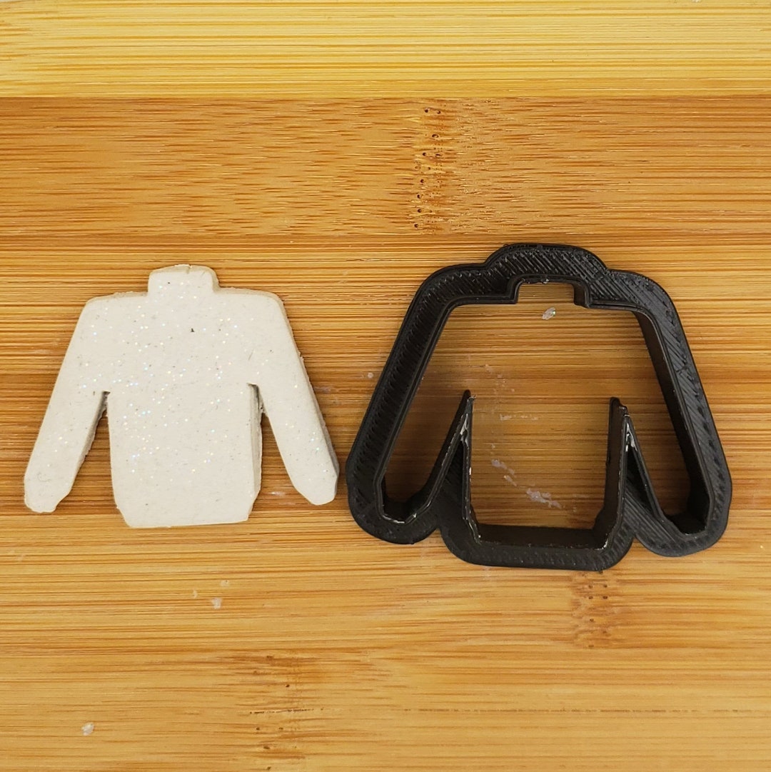Sweater Shaped Plastic Cookie Cutter Winter Cookie Cutter Polymer Clay ...