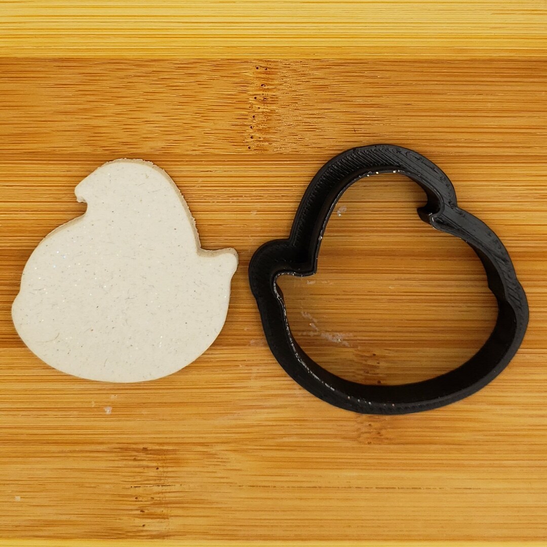 Marshmallow Peep Chick Cookie Cutter - Polymer Clay Cutter - Fondant ...