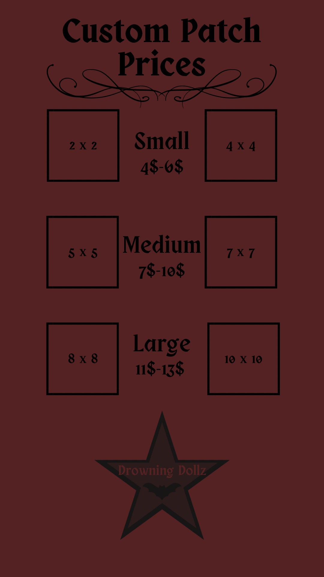 Custom Print Patch, Scrap Fabric Patch, Sew On, Black and White Patch ...