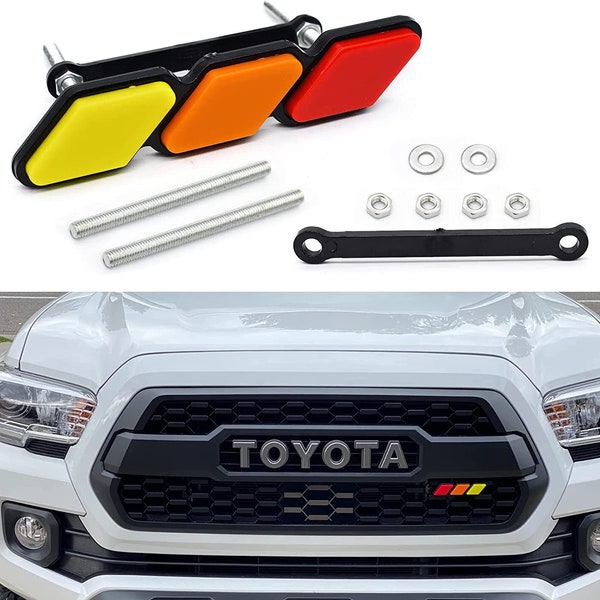 3 Colors Grille Badge Emblem for Toyota Trd Tacoma - Etsy