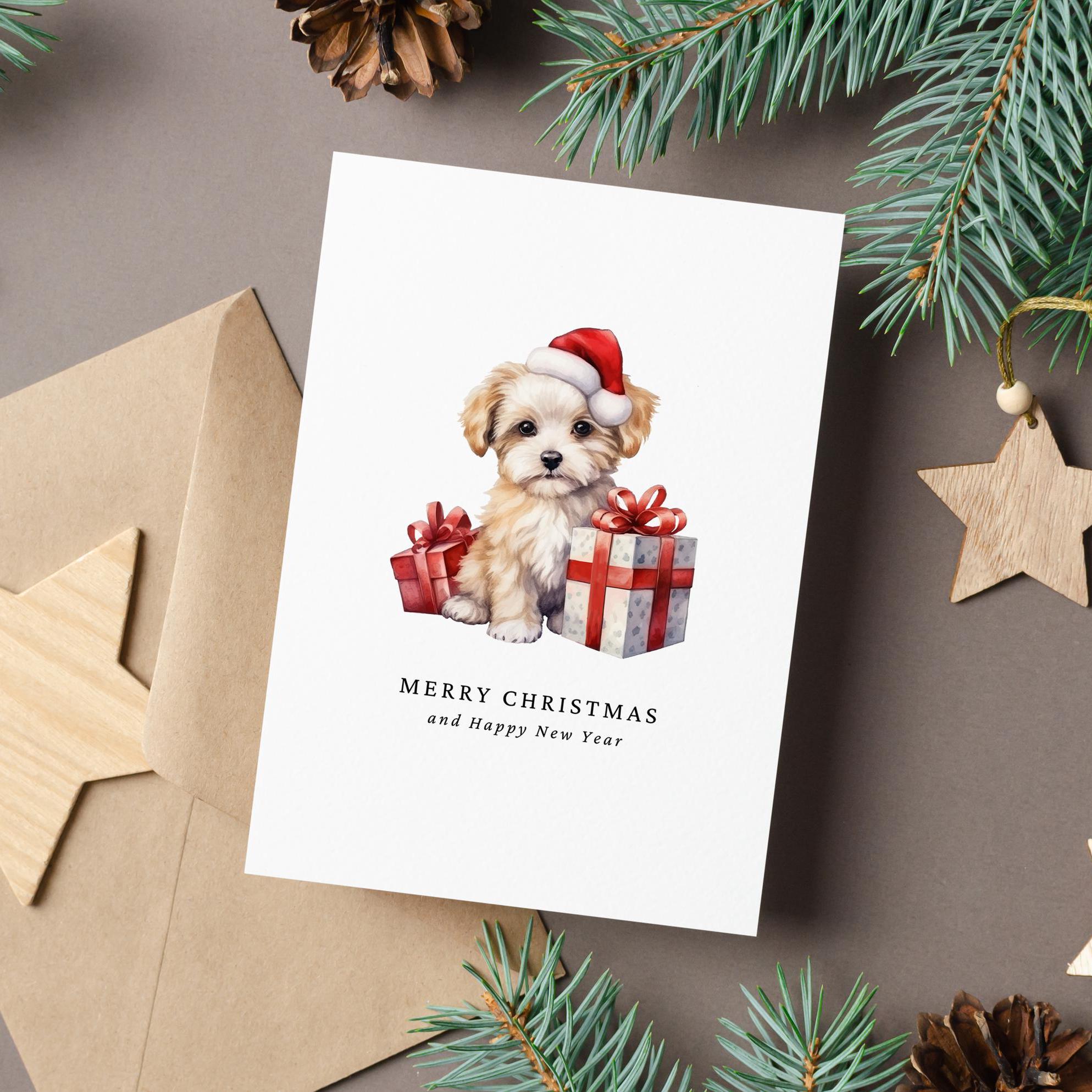 Merry Christmas Card - DIGITAL Download - Beautiful Printable Christmas ...