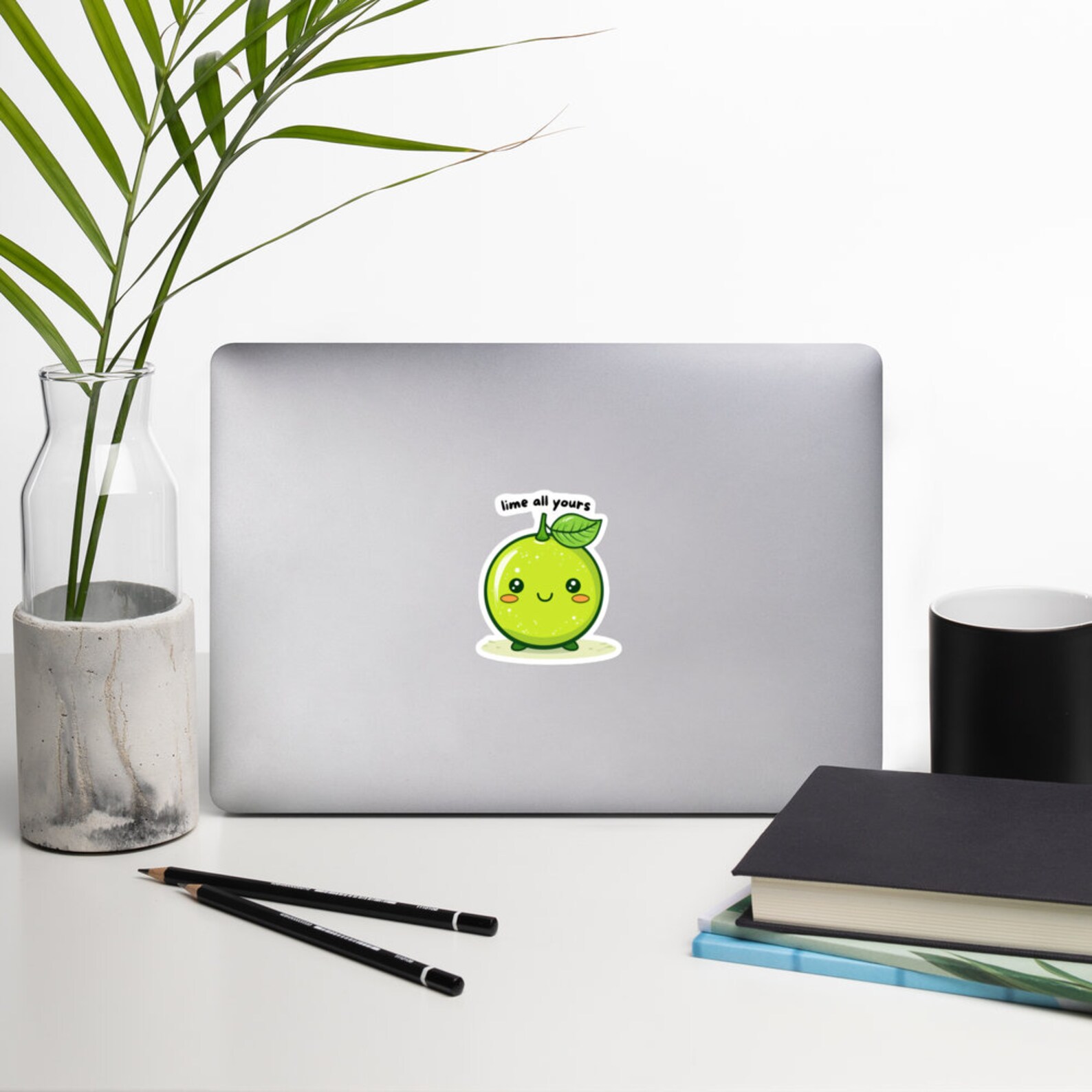 Cute Lime Sticker | Lime All Yours | Punny Sticker | Cute Stickers ...