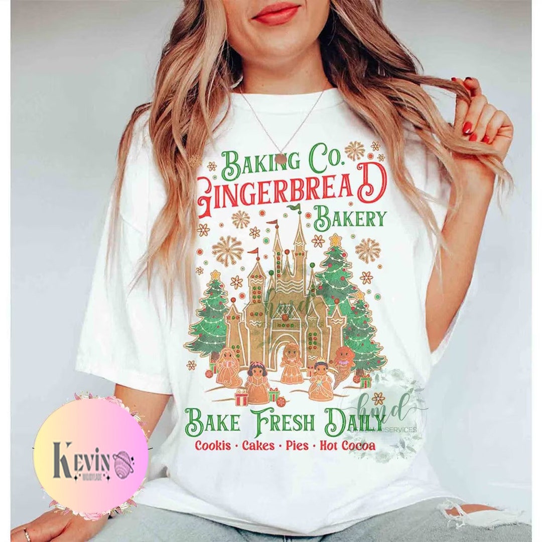 Disney Princess Characters Group Baking Co Gingerbread Bakery - Etsy