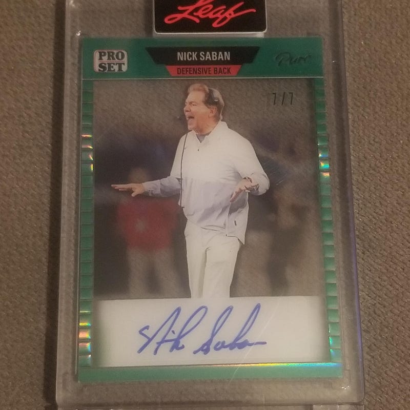 Nick Saban - Etsy