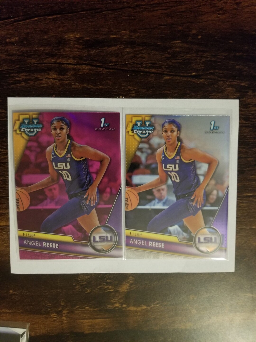 Angel Reese Bowman U Card Bundle - Etsy