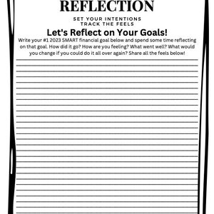 2023 Expense Tracker and SMART Goals - Etsy