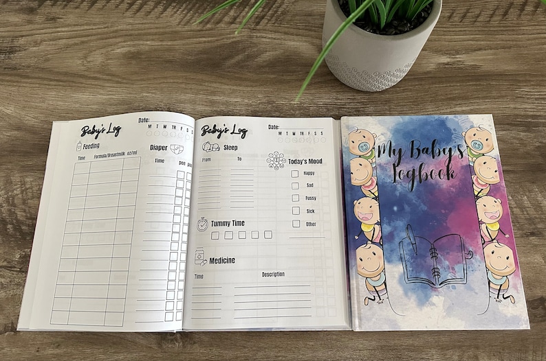 My Baby's Logbook - Etsy