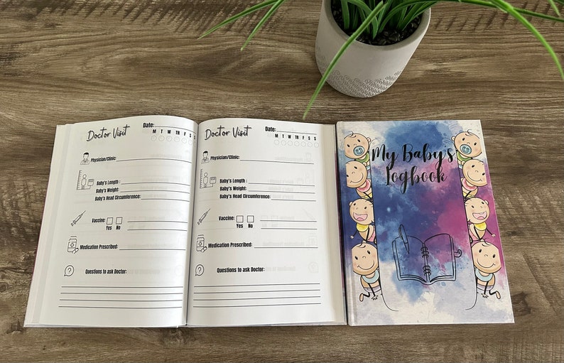 My Baby's Logbook - Etsy