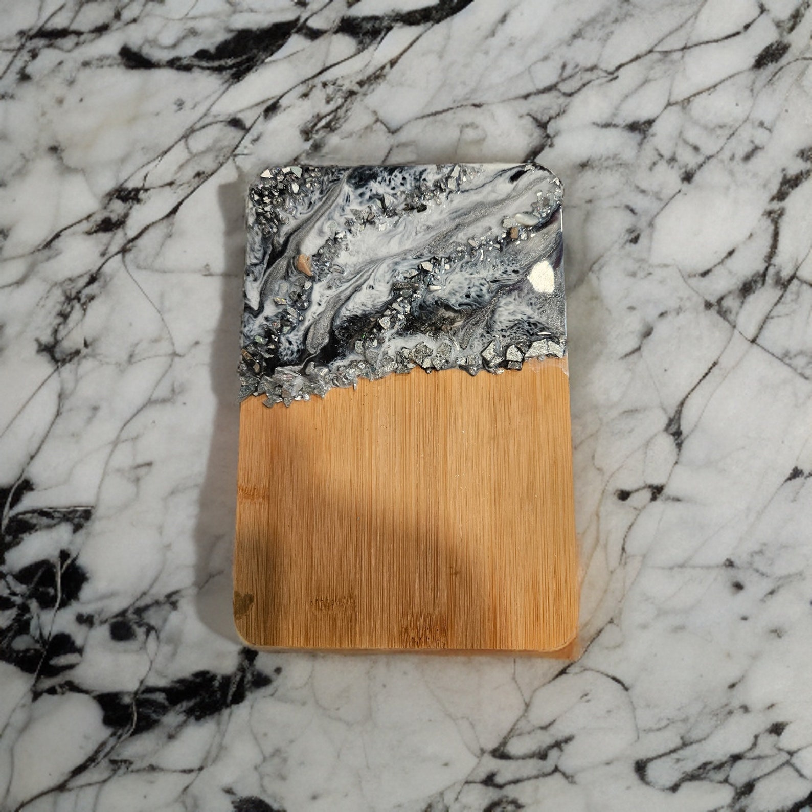 Mini 8.5x6 Geode Resin Art Tray Board / Epoxy Art - Etsy