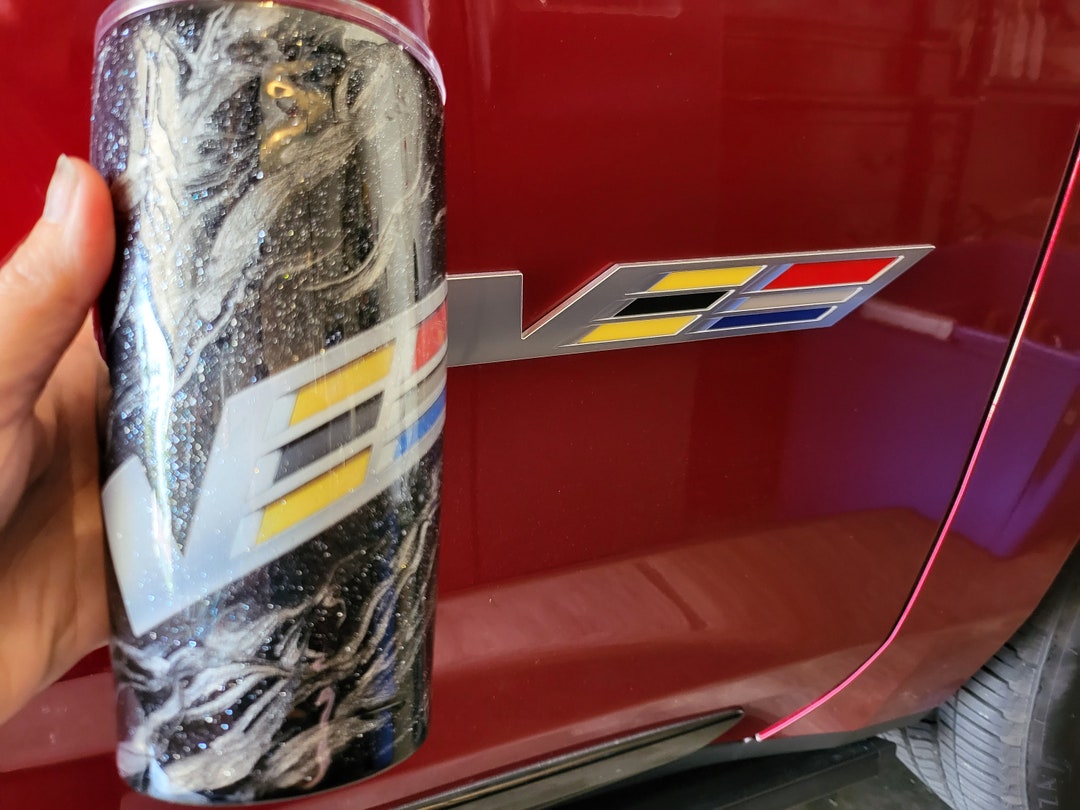 Cadillac Escalade V Cts-v V Series One of a Kind Custom Epoxytumbler ...