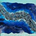 River Table Serving Tray With Glass Elegant Decorative Tray W/ Silver ...