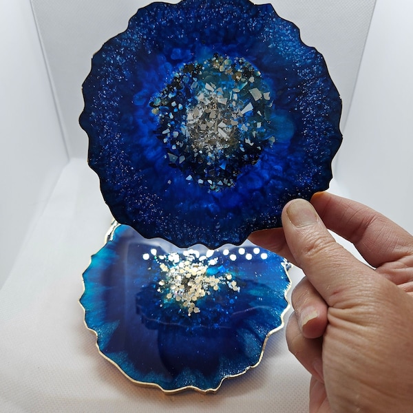 Gold Coasters - Etsy