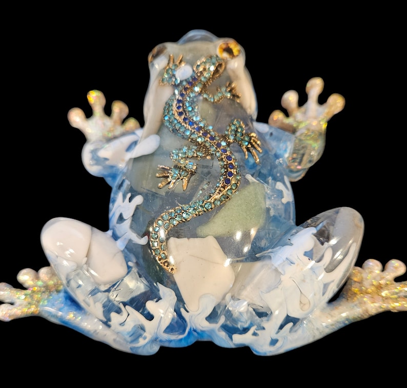 Jade Frog / Amphibian/ Frog / Gemstone Frog / Custom / Frog Lovers Gift ...