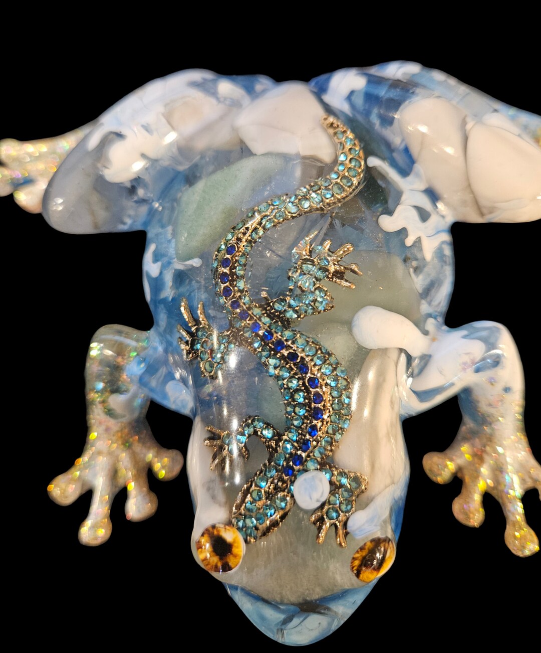 Jade Frog / Amphibian/ Frog / Gemstone Frog / Custom / Frog Lovers Gift ...