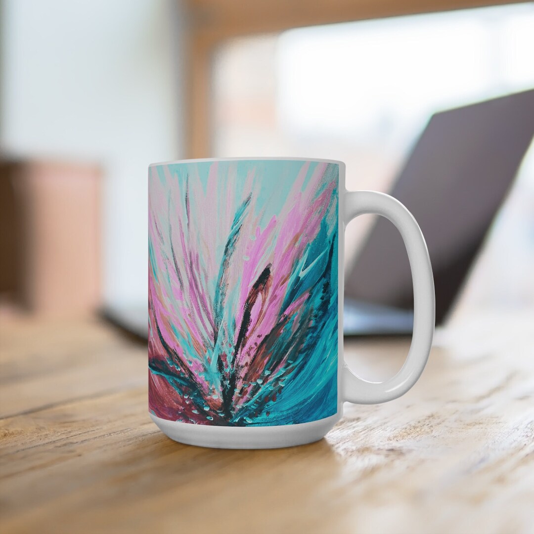 XL Coffee Mug Latte Mug 15oz Coffee Mug Cappuccino Mug Ceramic 15 ...