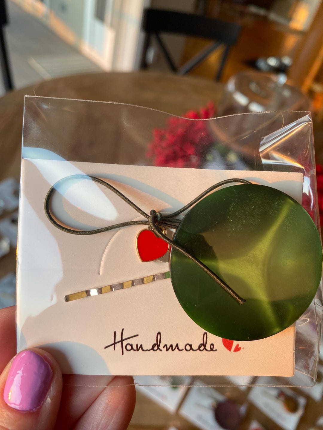 Pretty Bobby Pin Green Bobby Pin Bobby Pins Decorative Free Gift Wrap ...